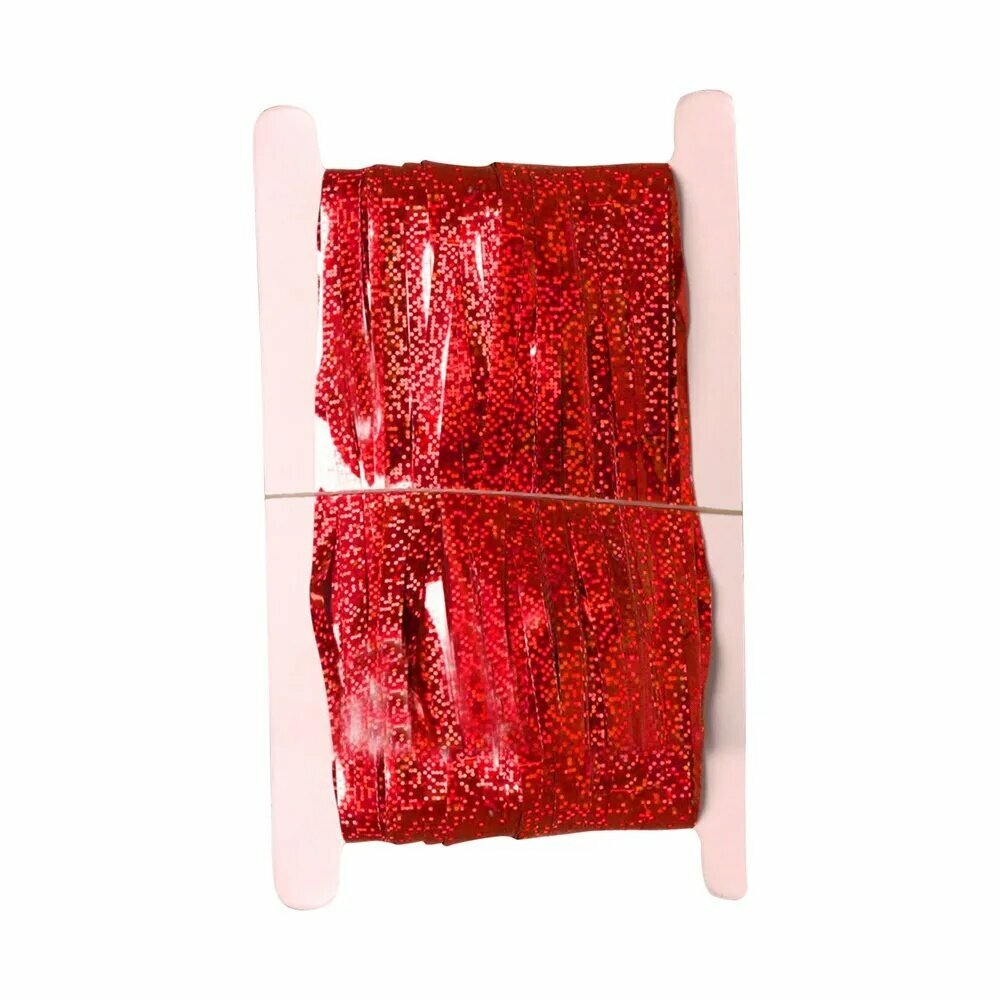 Дождик красный 1 шт.