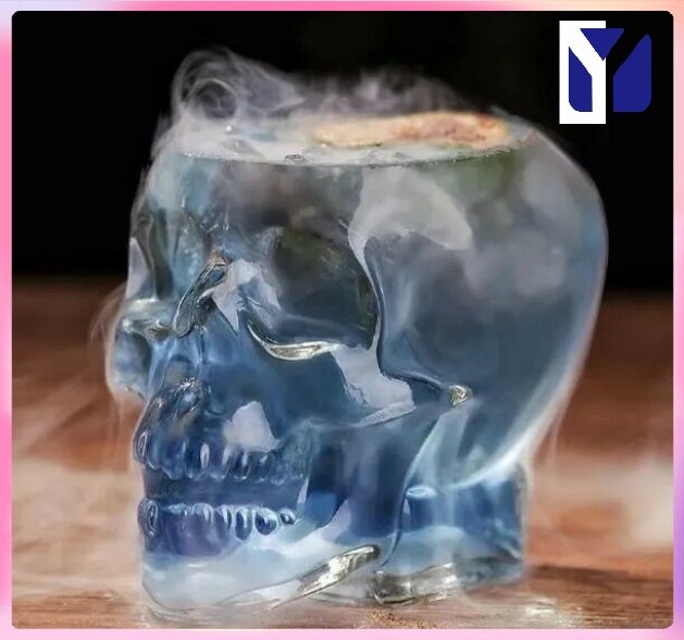 Набор бокалов 2 шт "Череп" 350 мл подарочные