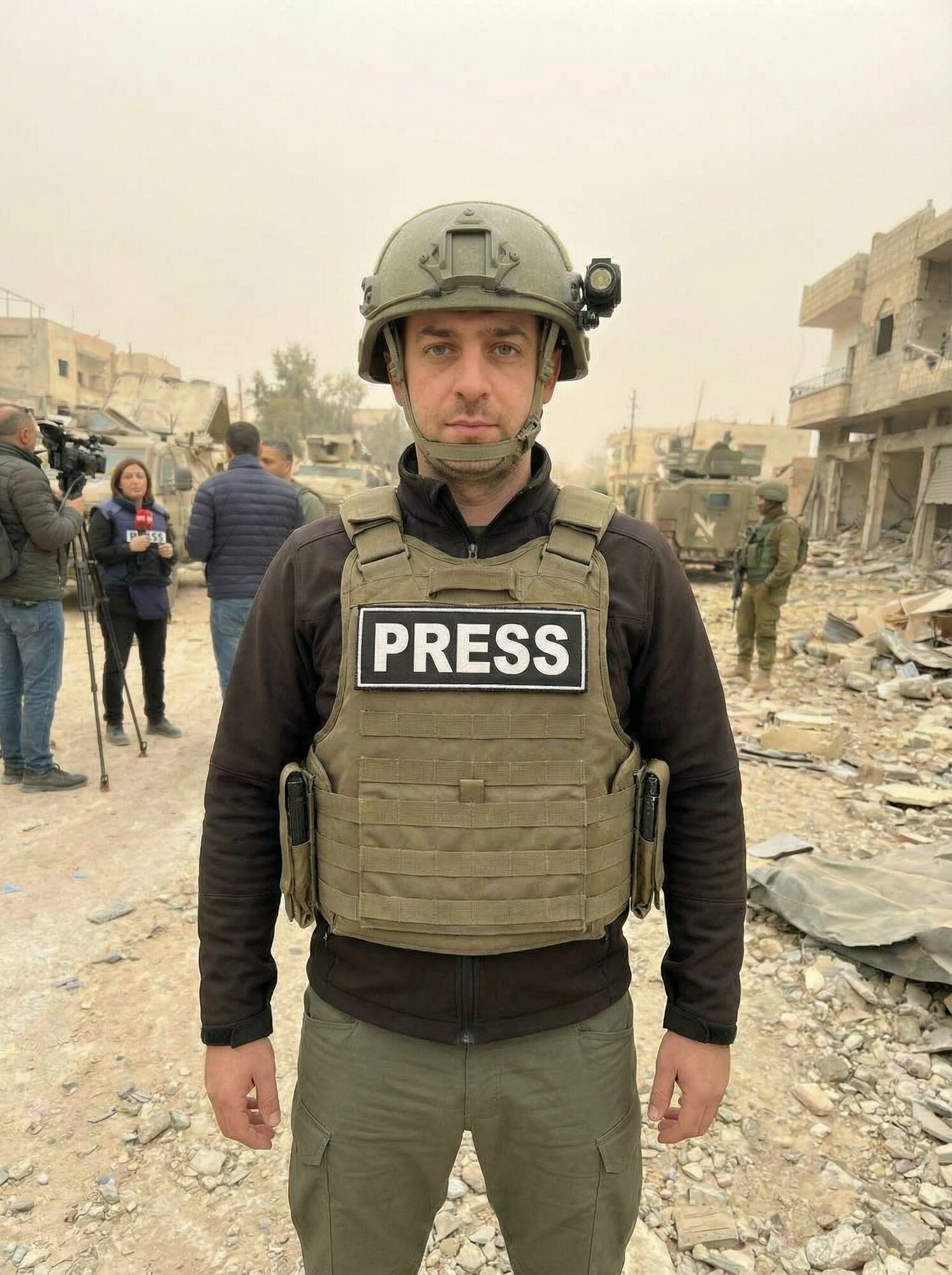 Нашивка-патч на спину PRESS / пресса 25х8 черная