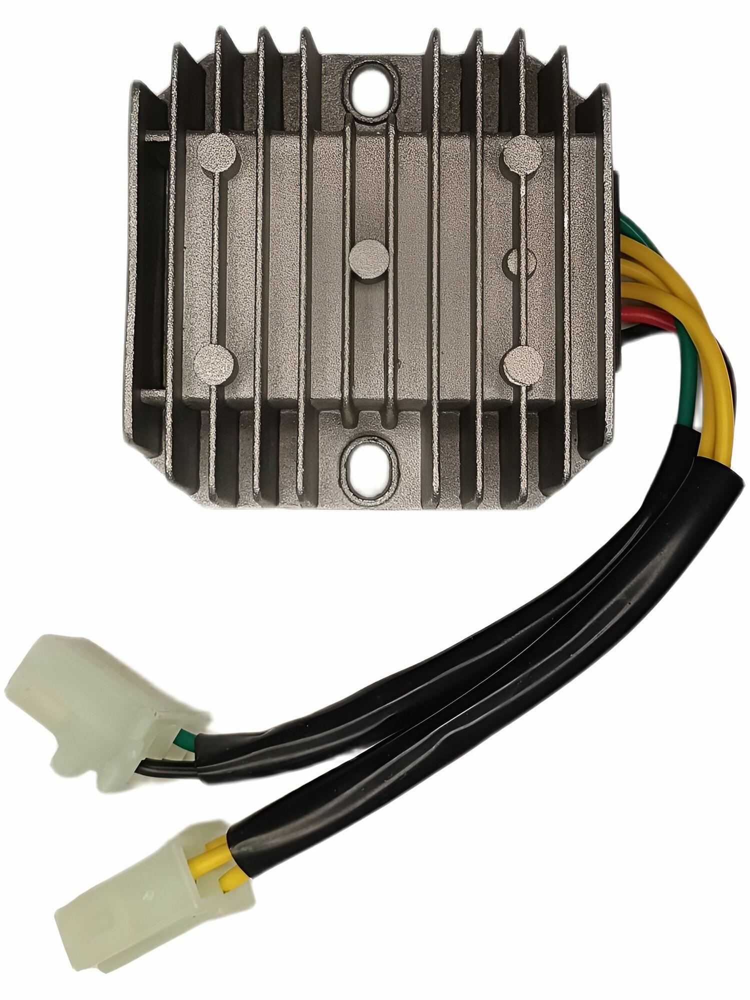 Реле регулятор напряжения 200Вт (реле зарядки) 4T 125-150см3 152QMI, 157QMJ (4+3 конт.) GRACE, ZRS, KYMCO PEOPLE