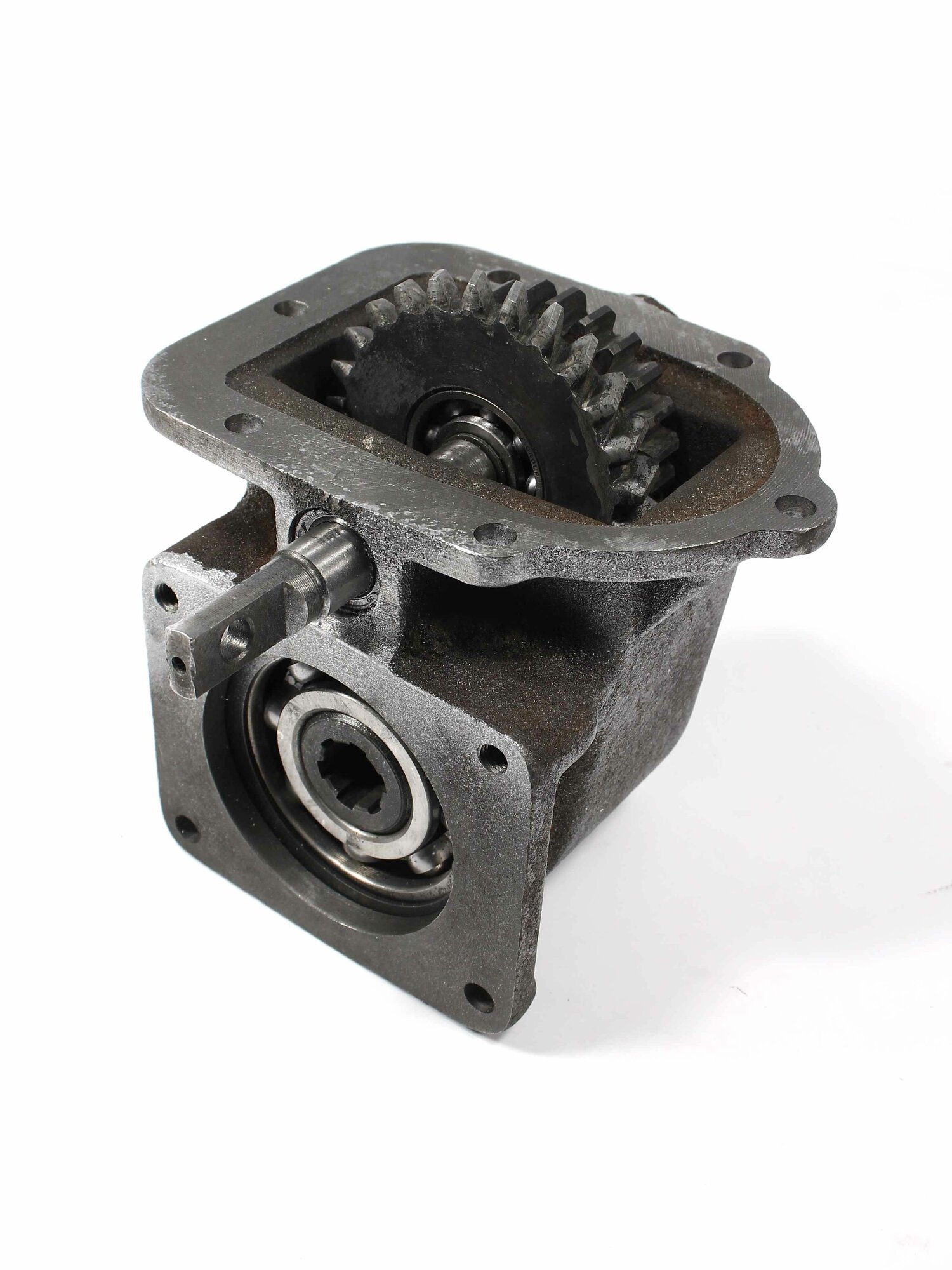 Коробка отбора мощности ГАЗ 53, 3307 (самосвал) под НШ (сдвоенная шестерня)