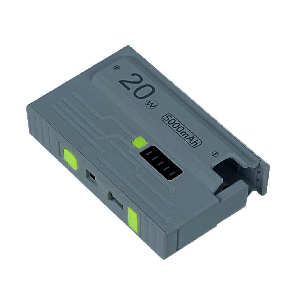 Чехол-пауэрбанк 20 Вт с разъемом Type-C, Серый