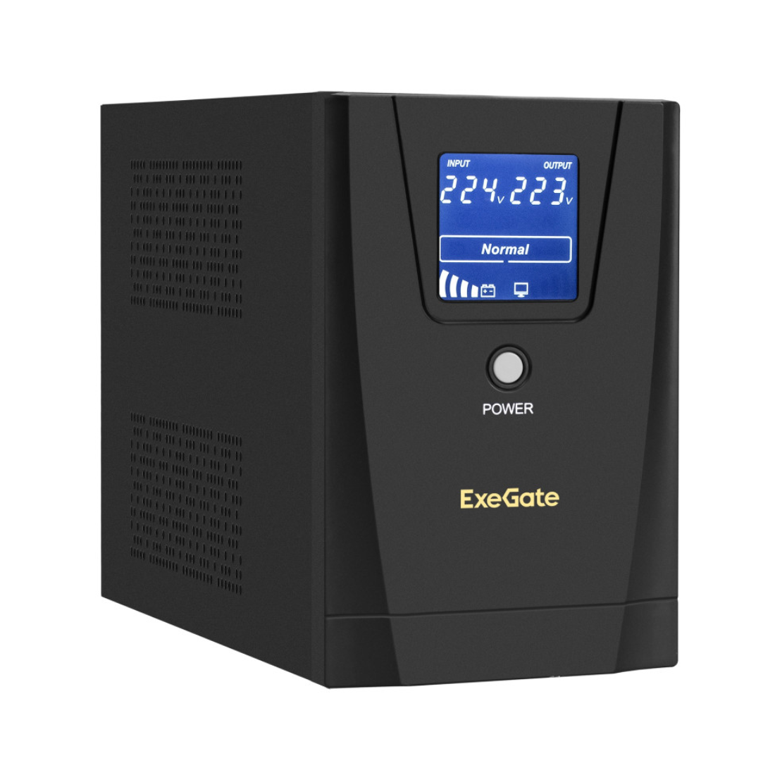 ИБП ExeGate EP285500RUS SpecialPro Smart LLB-1500. LCD. AVR.8C13. USB, линейно-интерактивный, 1500 ВА/950 Вт, черный