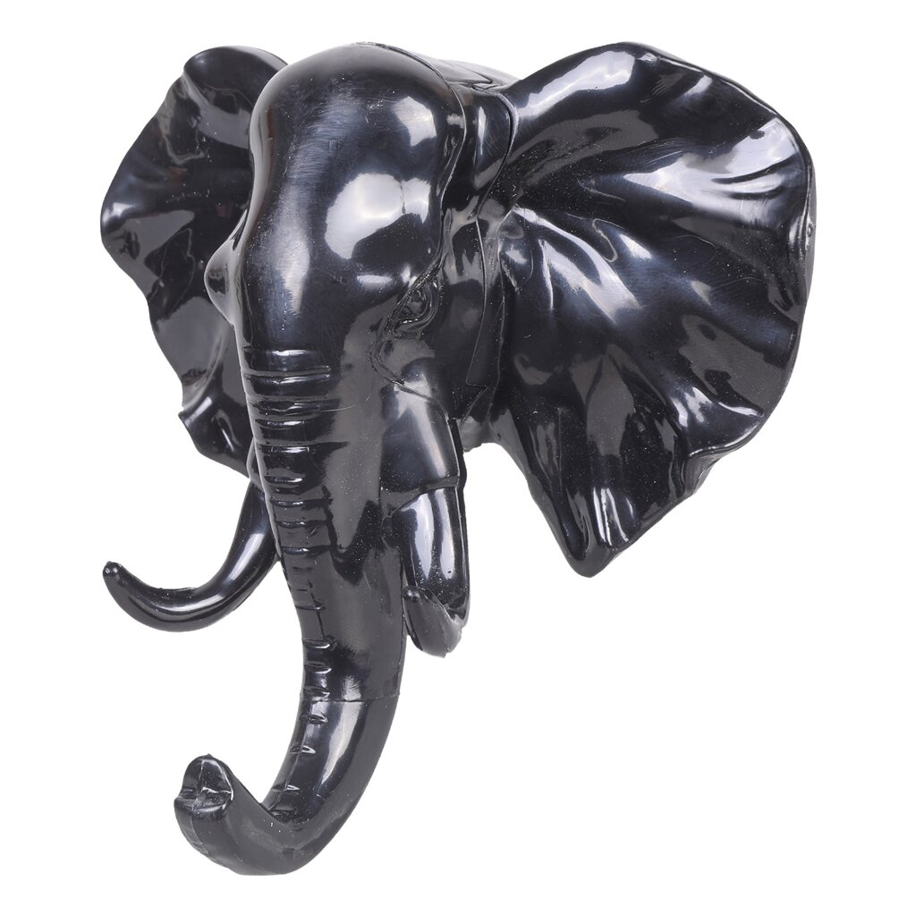 Новый крючок для настенного крепления в виде Слона и оленя с прочной клеевой основой, Пластиковые органайзеры для ключей, Декоративные предметы домашнего обихода