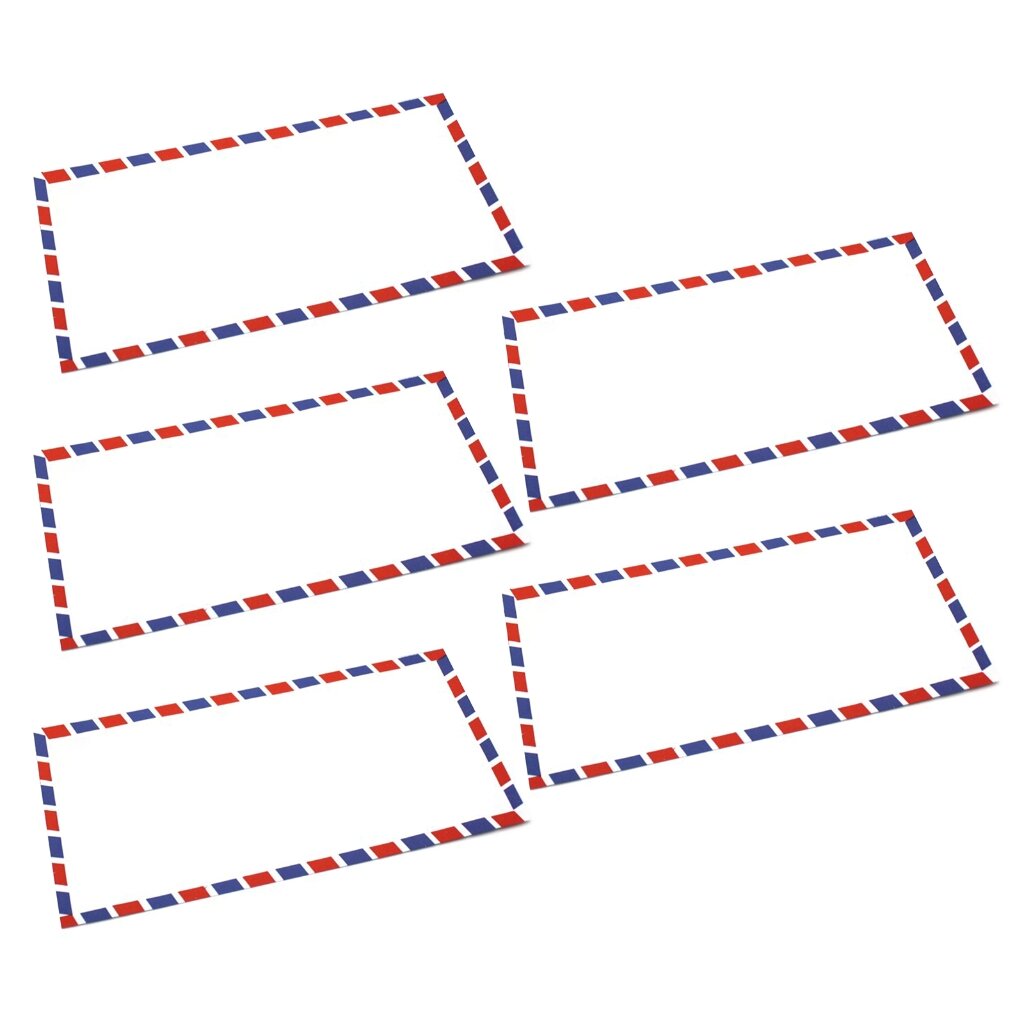 5/15/20шт Конверты Для Авиапочты Конверты Для Пригласительных Писем Конверты для Авиапочты для Вечеринок Праздничные Открытки Для Душа