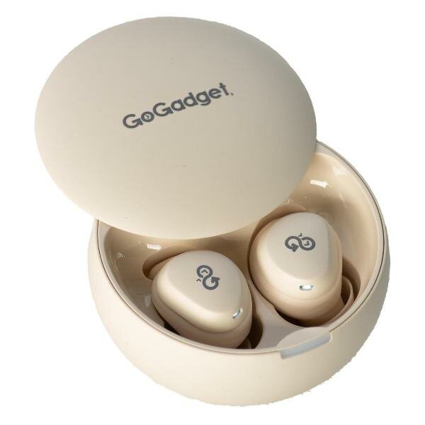 Наушники True Wireless GoGadget CityBuds S бежевые