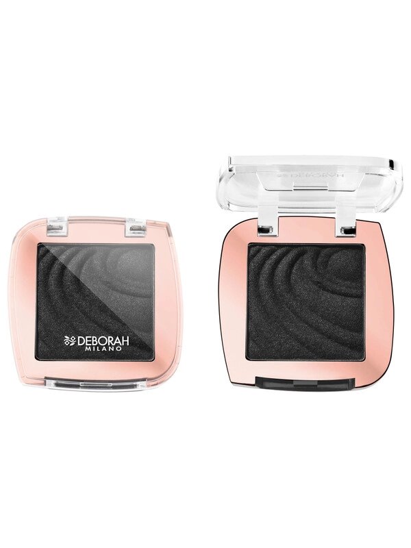 Тени для век водостойкие Deborah Milano COLOR LOVERS, тон: 09, матовый черный, 3,5 г