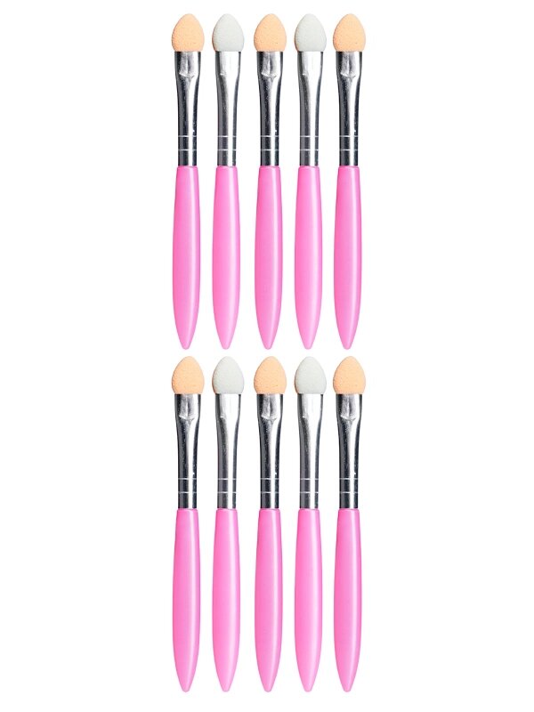 Аппликатор для теней , набор из 10 штук