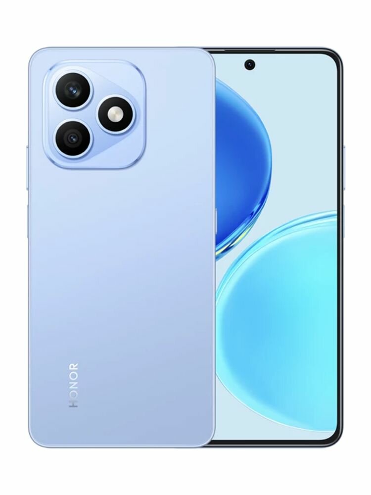 Смартфон Honor X8d 8 Gb /256Gb, голубой / Blue / Ростест / 6.77