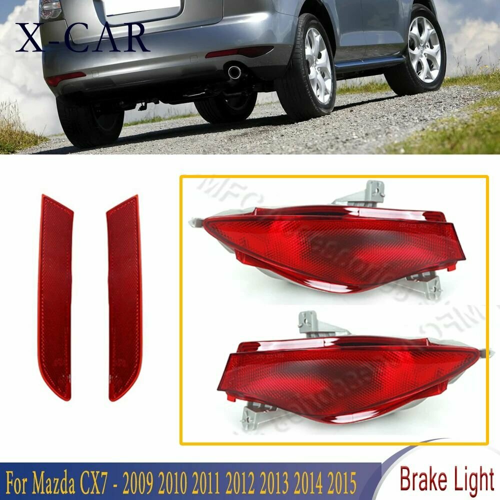 Фары автомобильные, Противотуманная фара, 1 шт, арт. Mazda CX-7 CX7 2009 - 2015 Outer