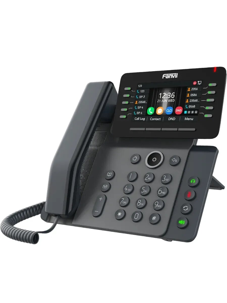 Телефон IP Fanvil V65 черный