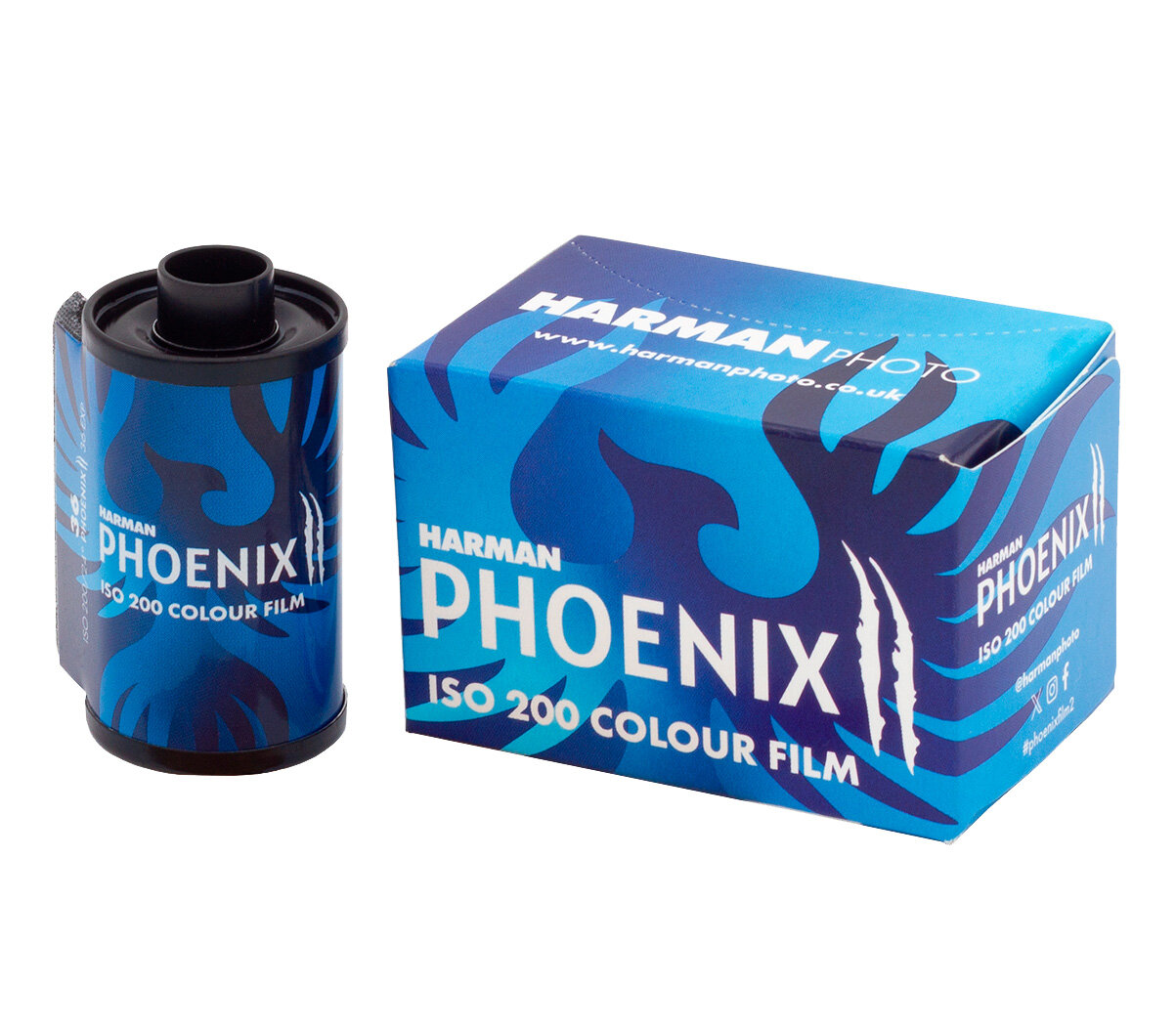 Фотопленка Harman Phoenix II 200 Color Film, 135 формат, цветная, негативная, 36 кадров