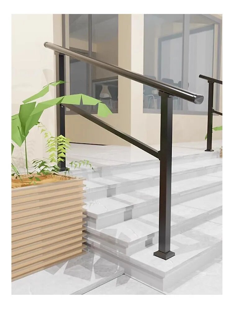 Перила ограждение для лестницы на открытом воздухе подлокотник комплект