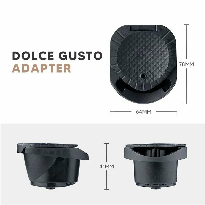 Адаптер капсул для капсул Nespresso Convert Dolce Gusto Crema Make для кофемашины Dolce Gusto Piccolo Xs Genio 2B