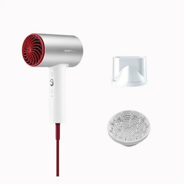 Фен для волос H5_Soocas H5-silver-, кол-во насадок 1, серебристый