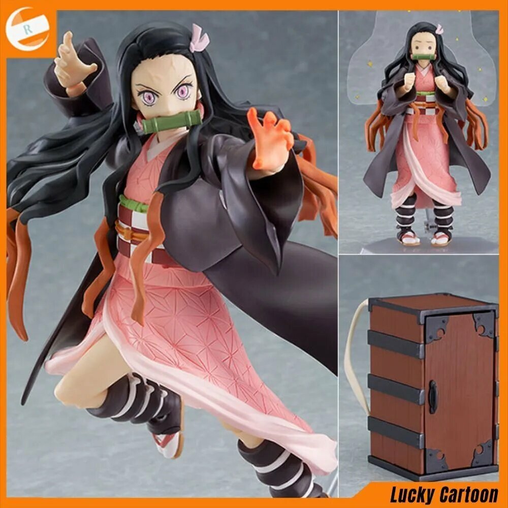 Фигурка Клинок рассекающий демонов Незуко Камадо / Demon Slayer Nezuko Kamado figma 508-DX (14см)