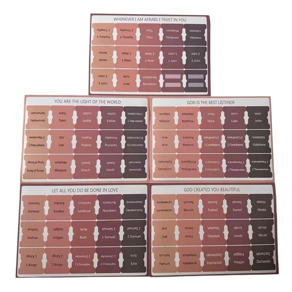 Ламинированные разделители для Библии, Закат и загорание 5