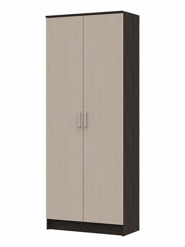 Шкаф распашной двустворчатый для одежды, платяной, ЛДСП, 80х202х38 см, Машенька ШК-204