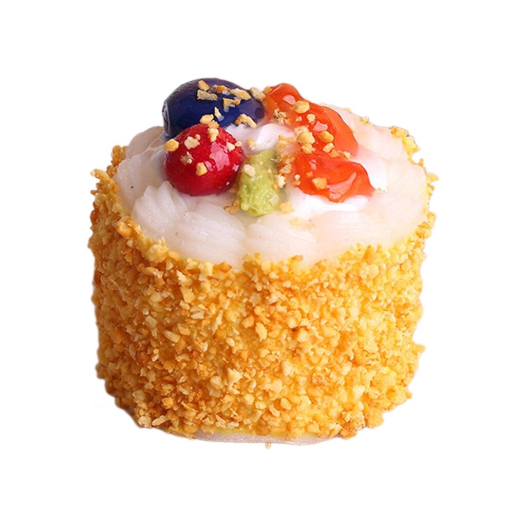 Реалистичная имитационная модель торта Реалистичная модель торта Модель искусственного поддельного десерта для декорации магазина реквизита для фотосъемки