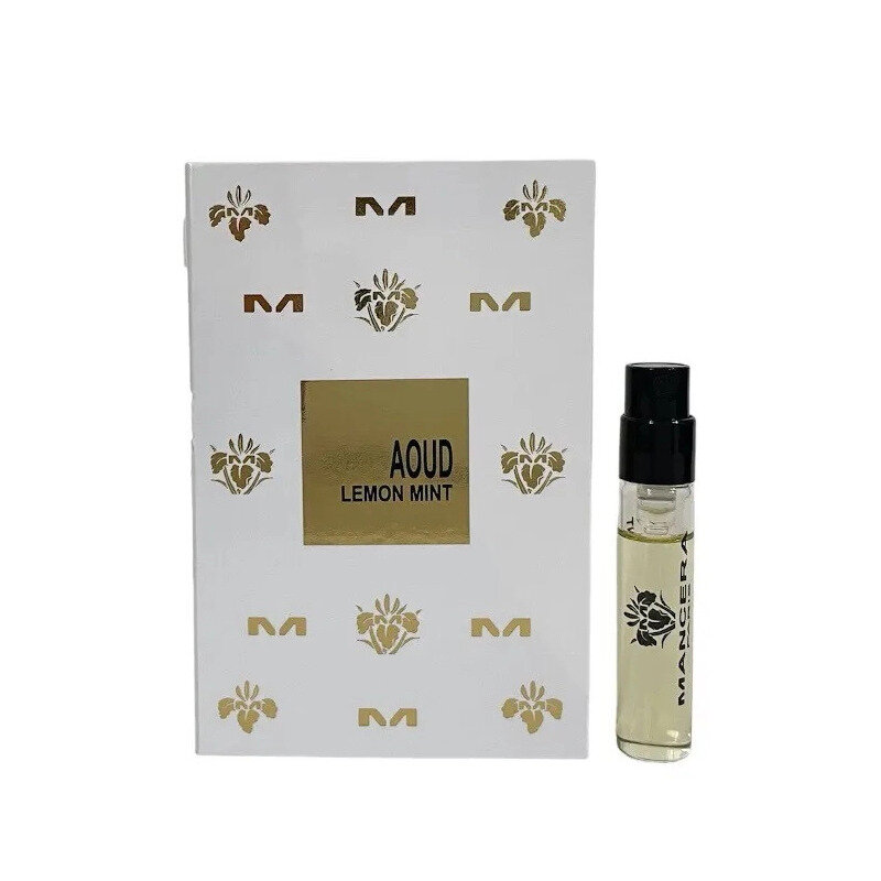 Парфюмерная вода Mancera Aoud Lemon Mint миниатюра 2 мл / Пробник духов Мансера Уд Лимон Мята