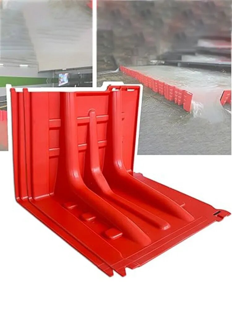 LNOSTOKA Барьер от наводнений Водоудерживающая пластина Материал ABS подходит для предотвращения затоплений летом.