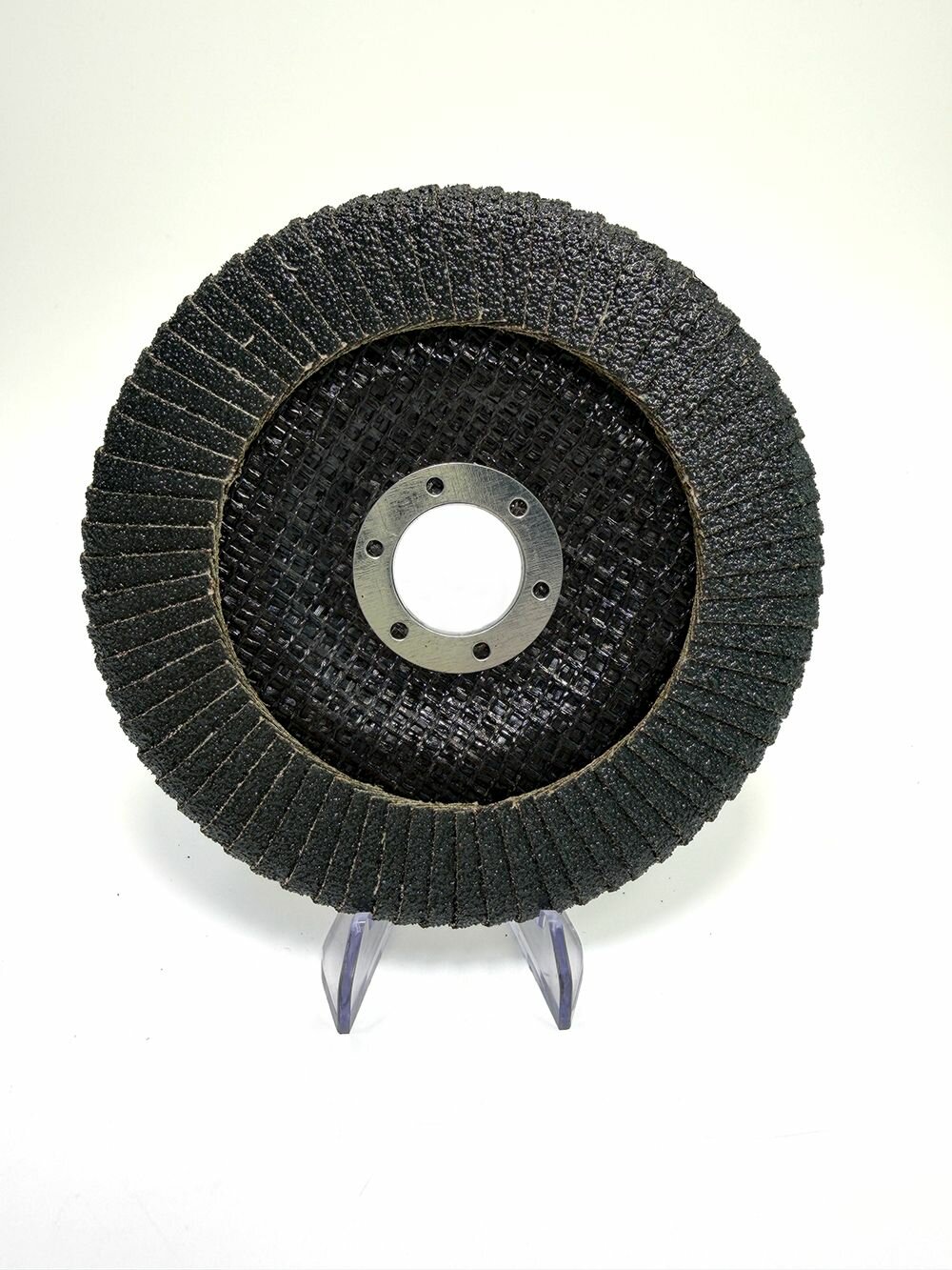 Круг лепестковый радиальный закрути-забей для угловых сварных швов 125х22,23 мм, циркониевый корунд P40