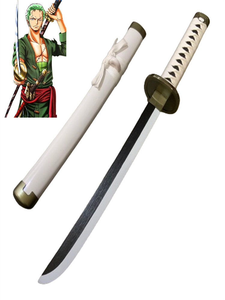 60 см белая катана Roronoa Zoro из аниме Ван Пис