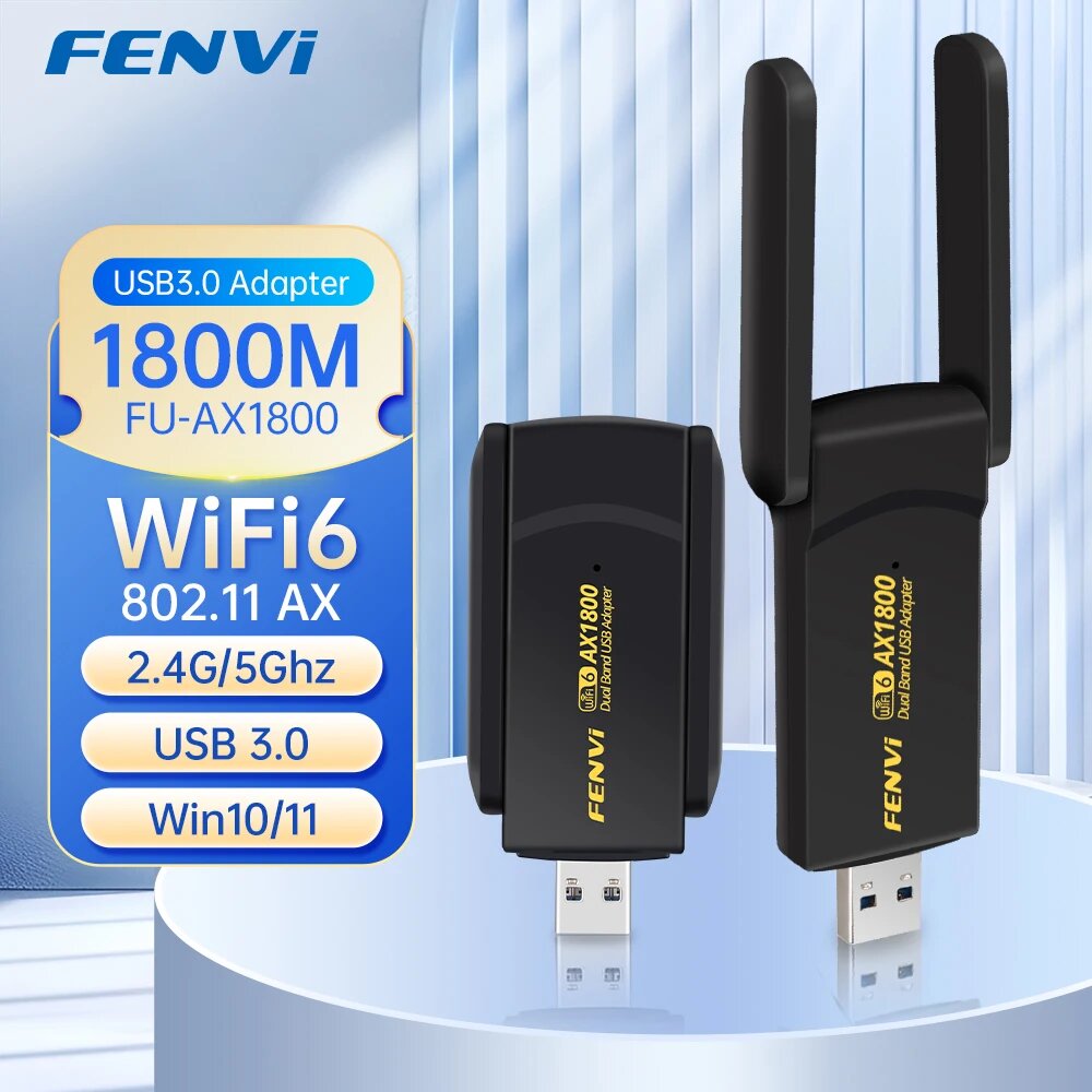 FENVI AX1800 WiFi 6 USB адаптер