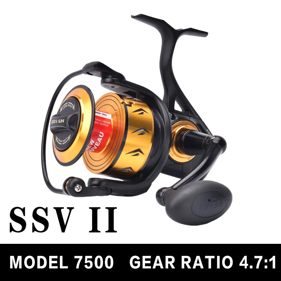 Спиннинговая катушка PENN SSV II 7500, Цвет: 7500