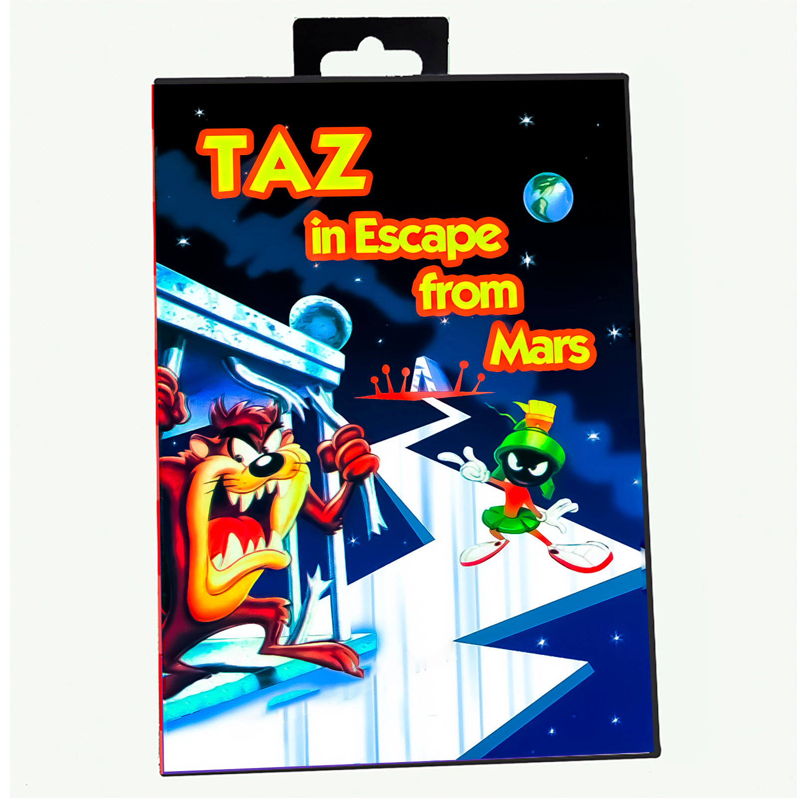 Картридж Taz in Escape from Mars Для приставки Sega Genesis Sega Mega Drive 16 bit MD