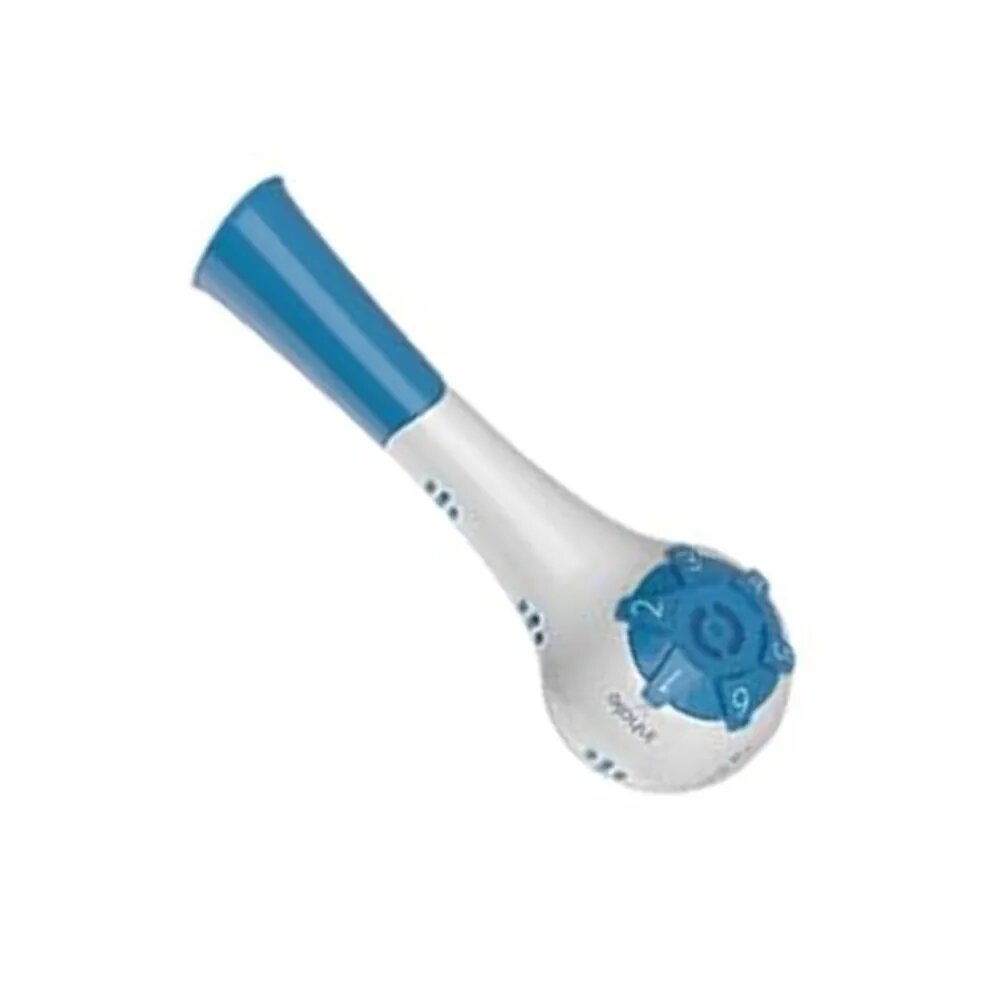 Дыхательный тренажер для работы легких синего цвета