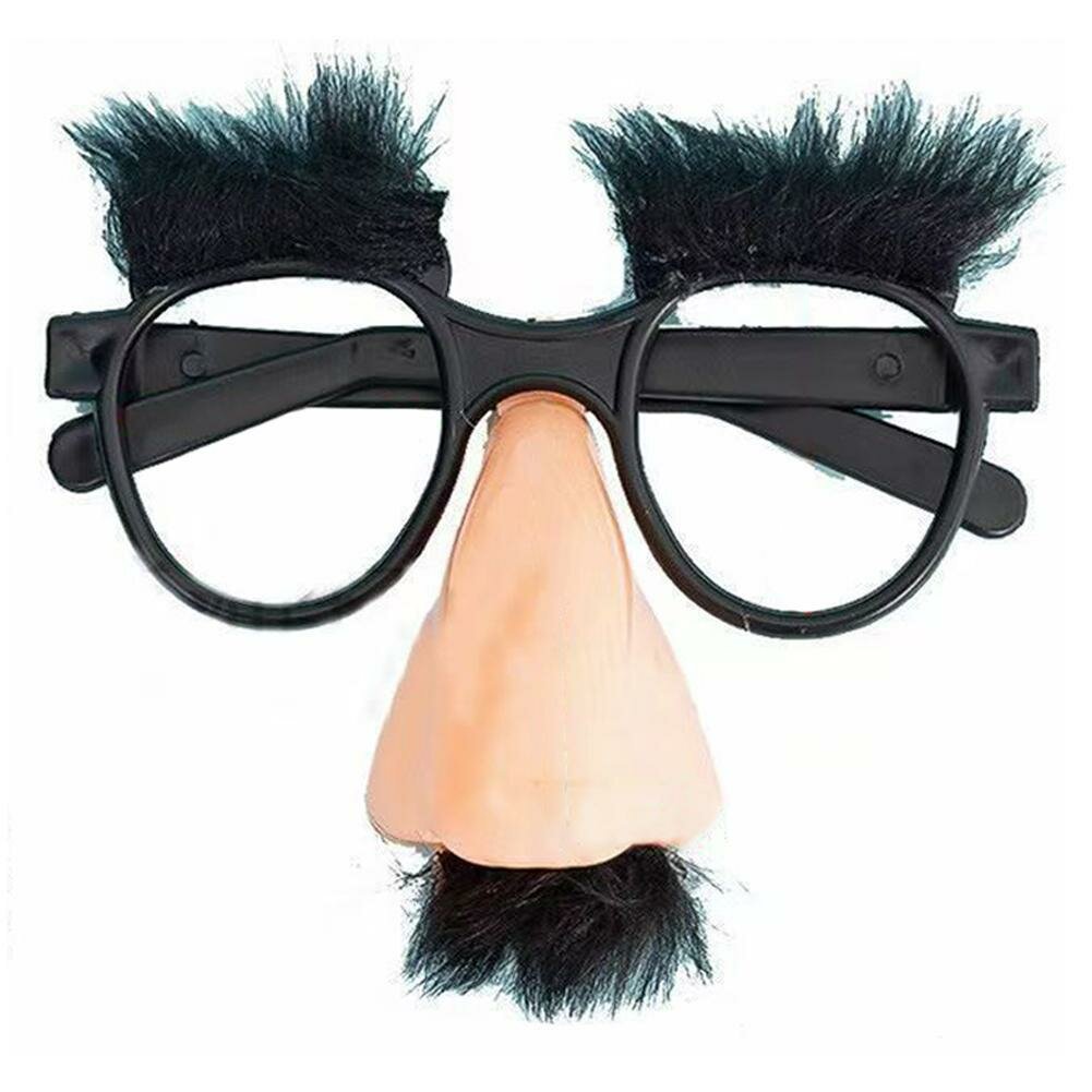 Очки с носом и усами, "Карнавальный аксессуар"