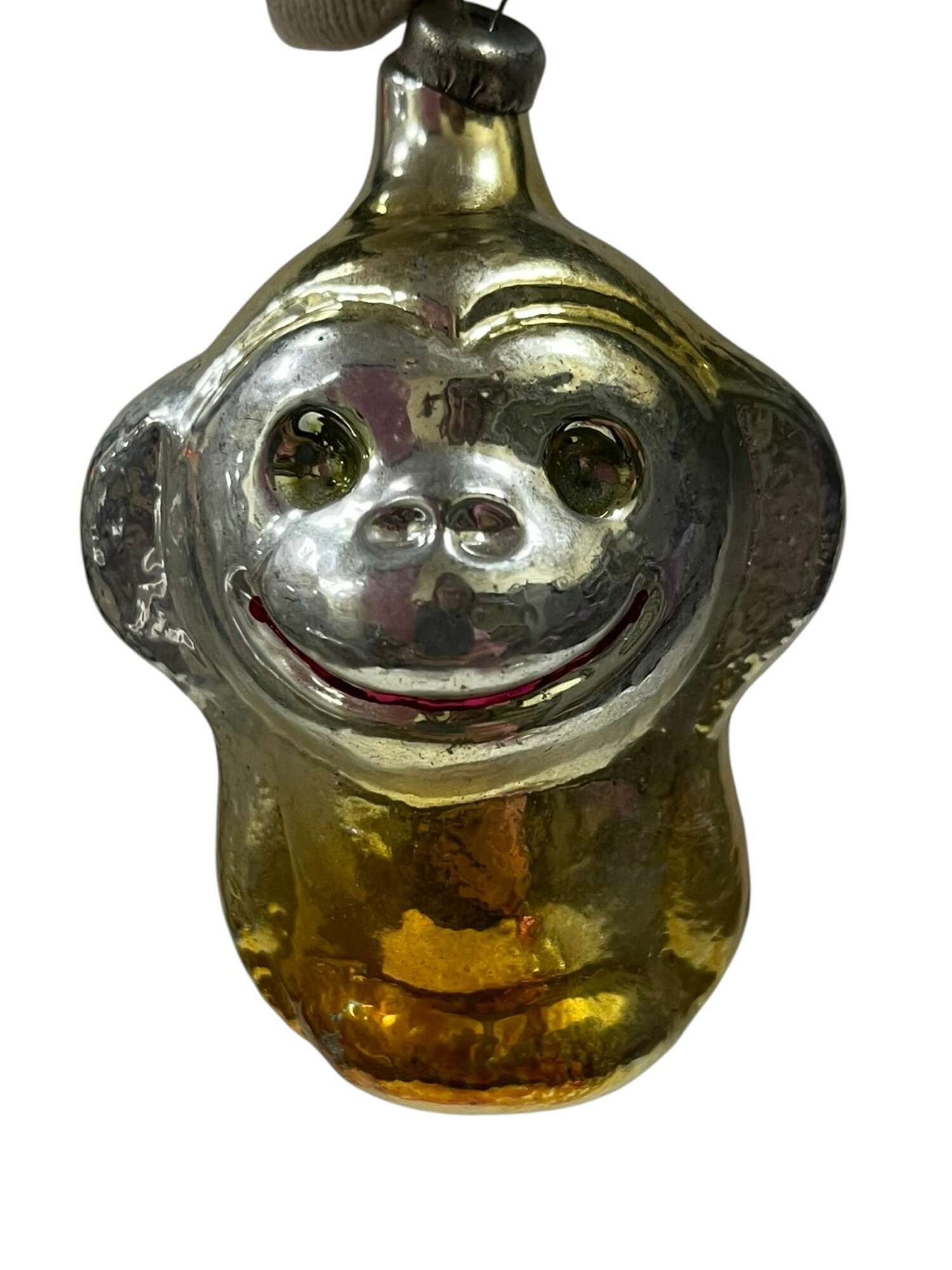 Советская елочная игрушка, Обезьяна. Сделано в СССР