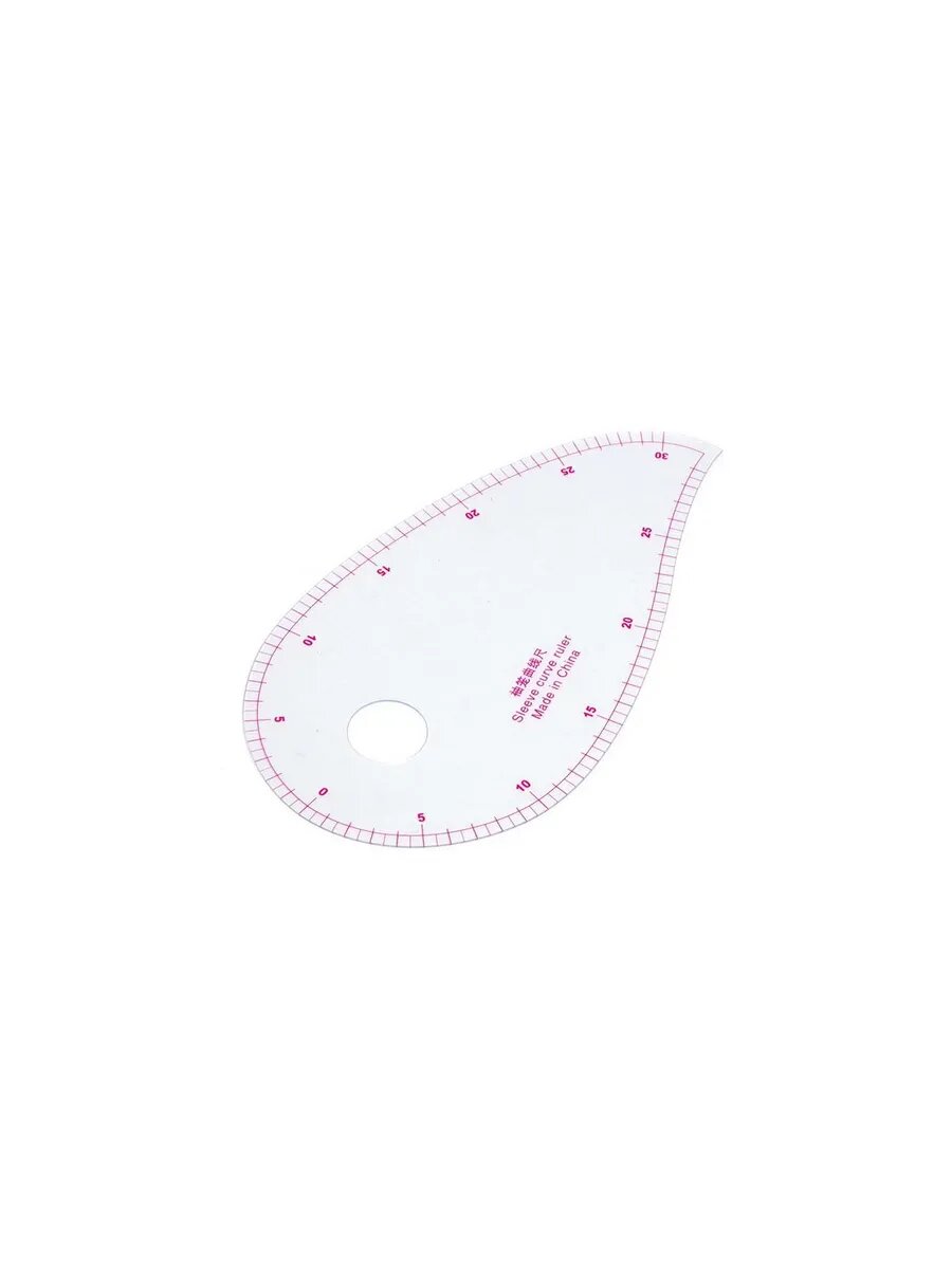 Лекало портновское капля петля D3114