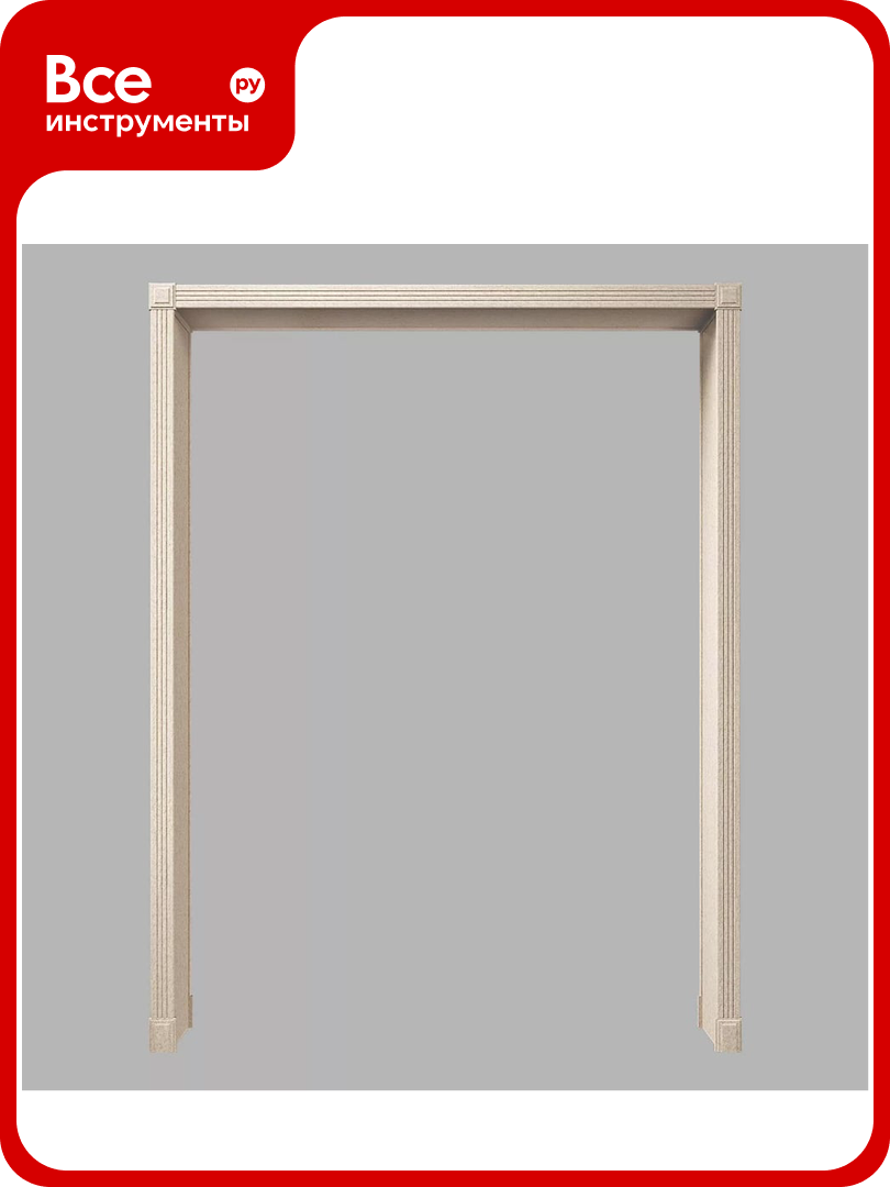 Портал Cosca decor Симплекс Квадро МДФ 10 мм, набор, без отделки СПБ102760