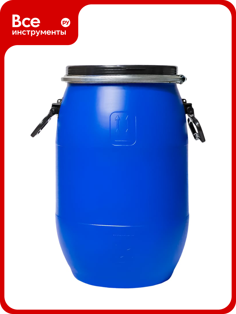 Бочка ООО «балтстрой СПБ» полиэтилен, 48л, синяя 17543