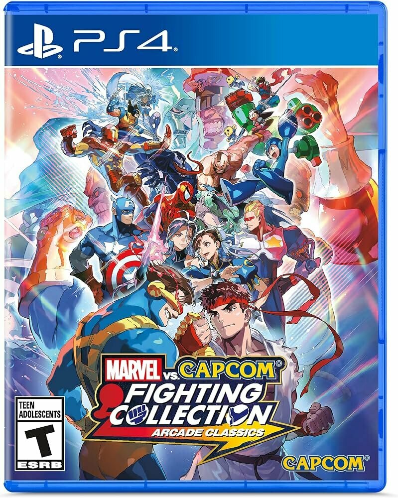 Игра Marvel vs. Capcom Fighting Collection: Arcade Classics для PS4 (Английская версия)