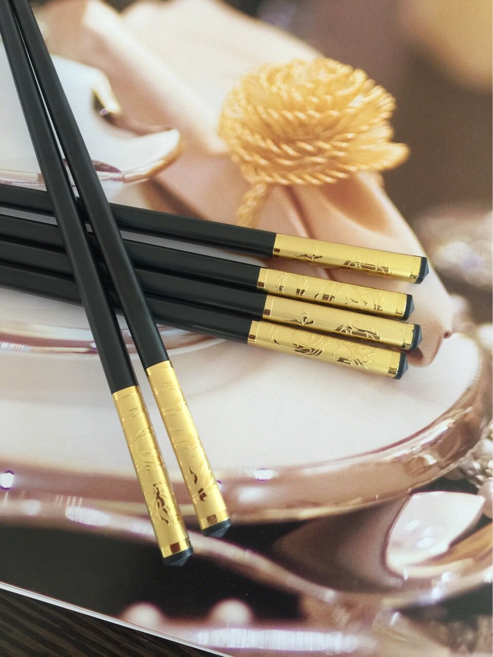 Палочки для еды из сплава Chuangjian, китайский стиль, ретро посуда, золотой дракон, серебряный дракон, традиционные палочки для еды, сплав, неметаллические палочки для еды, домашние палочки для еды