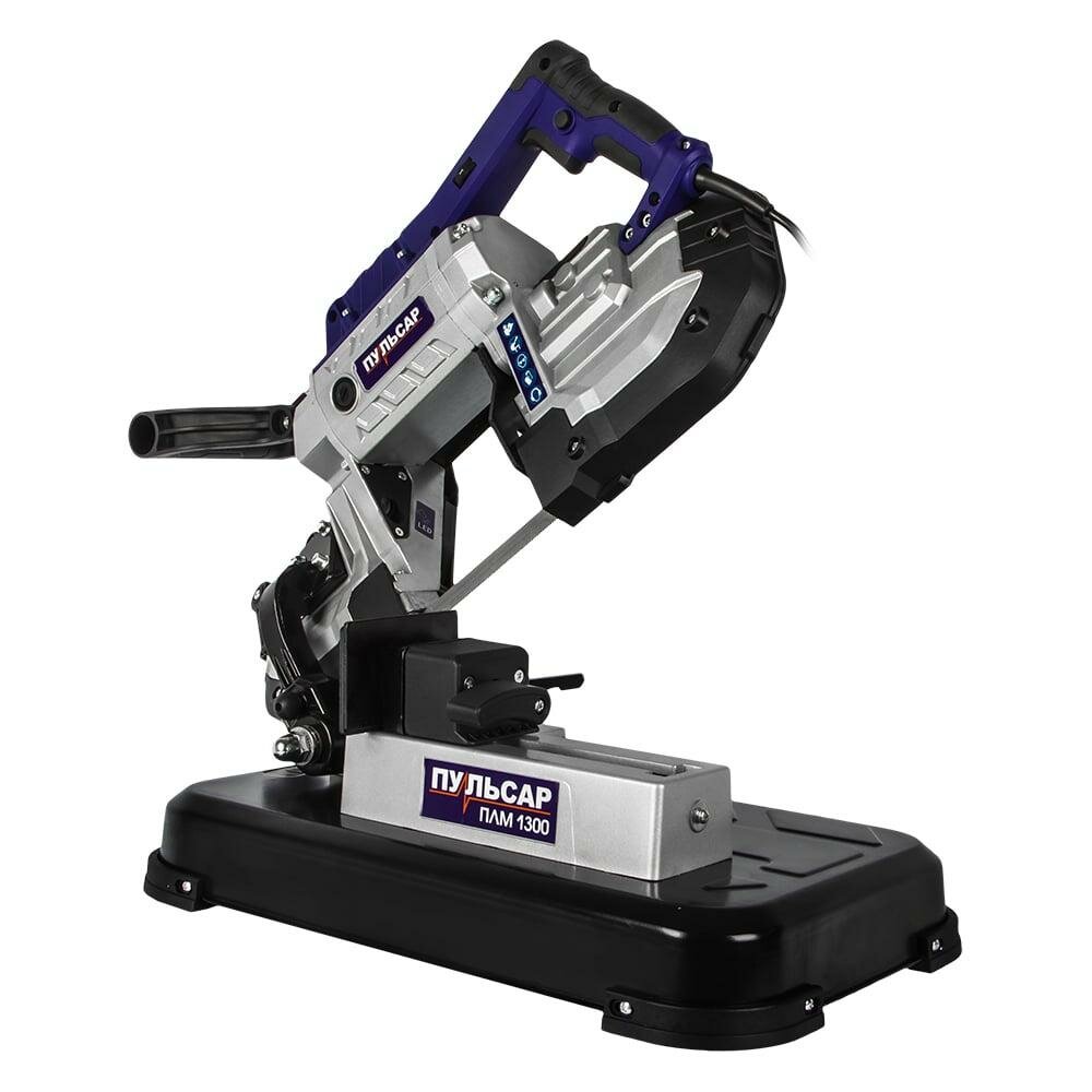 Ленточная пила пульсар ПЛM 1300 (1300Вт, 1141x13 мм, пропил 127 мм, 15кг) 908-597