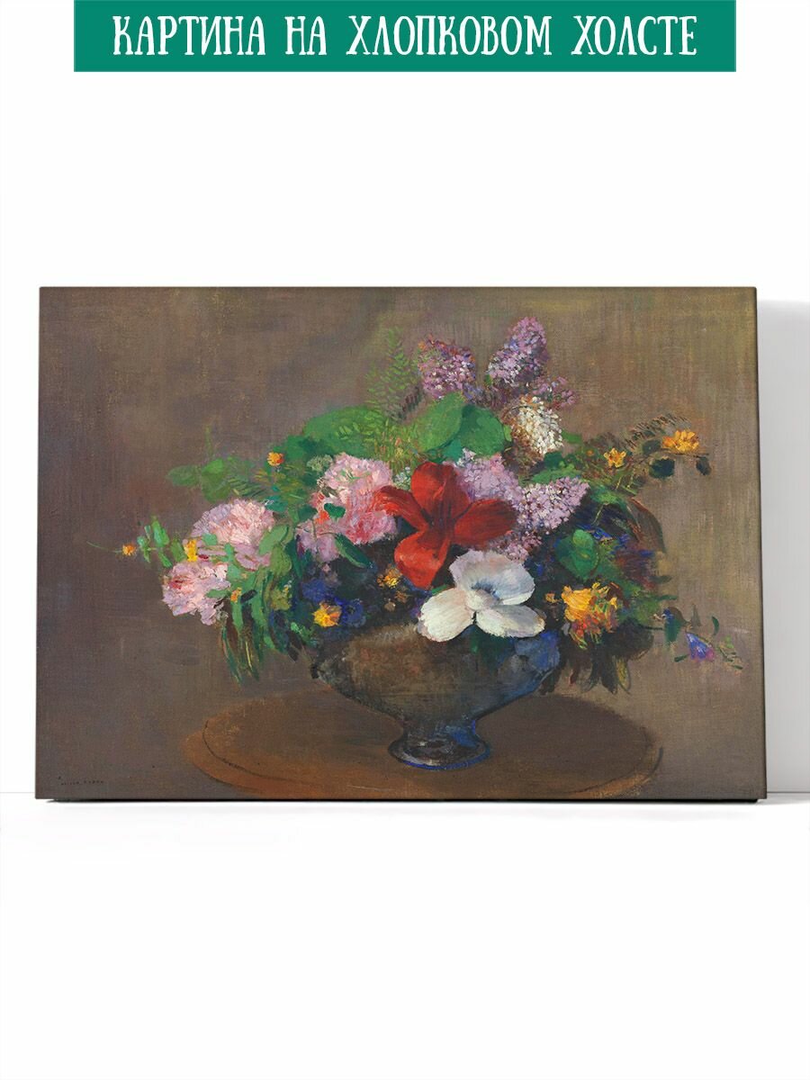 Картина/Чёрная чаша. Одилон Редон