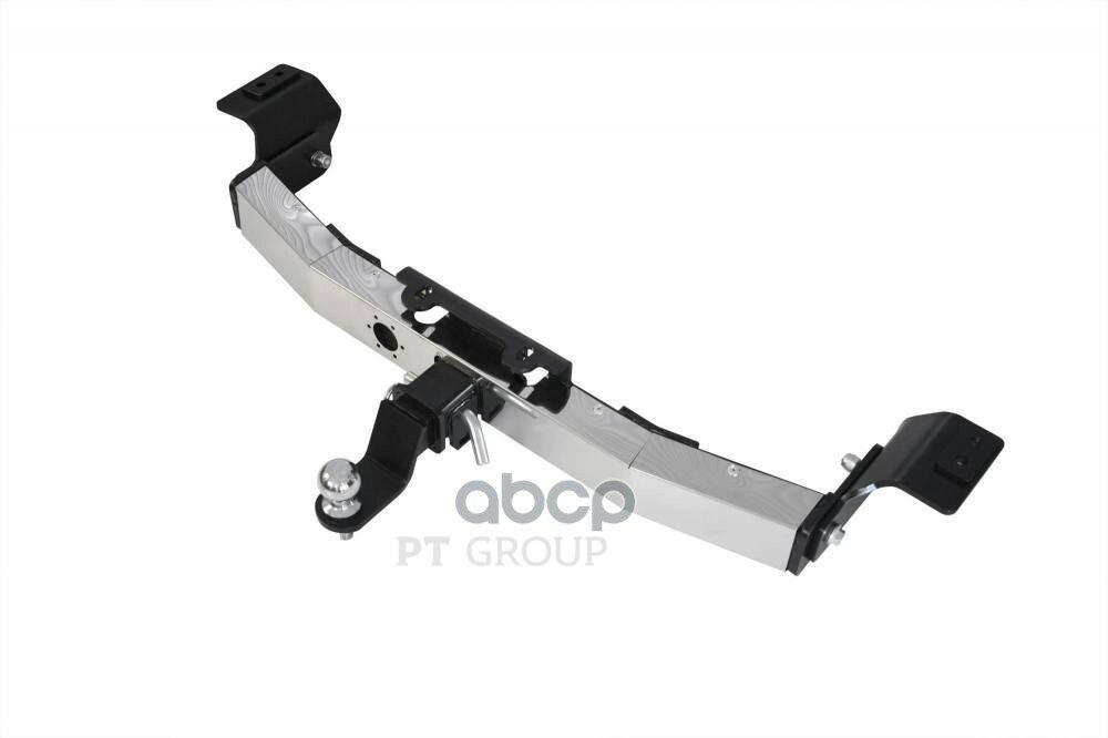 Фаркоп с нержавеющей накладкой Toyota Land Cruiser Prado J120 2003-2009, J150 2009-2023, Lexus GX 470 2003-2009, GX 460 2009-.