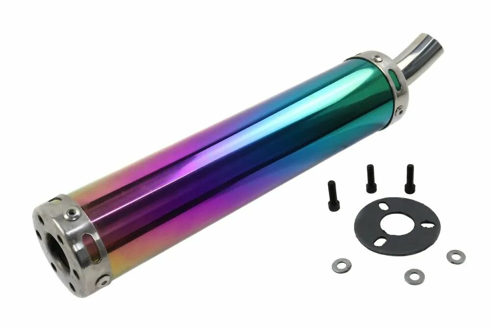 Резонатор глушителя типа "Саксофон (тюнинг)" (60х280 мм)