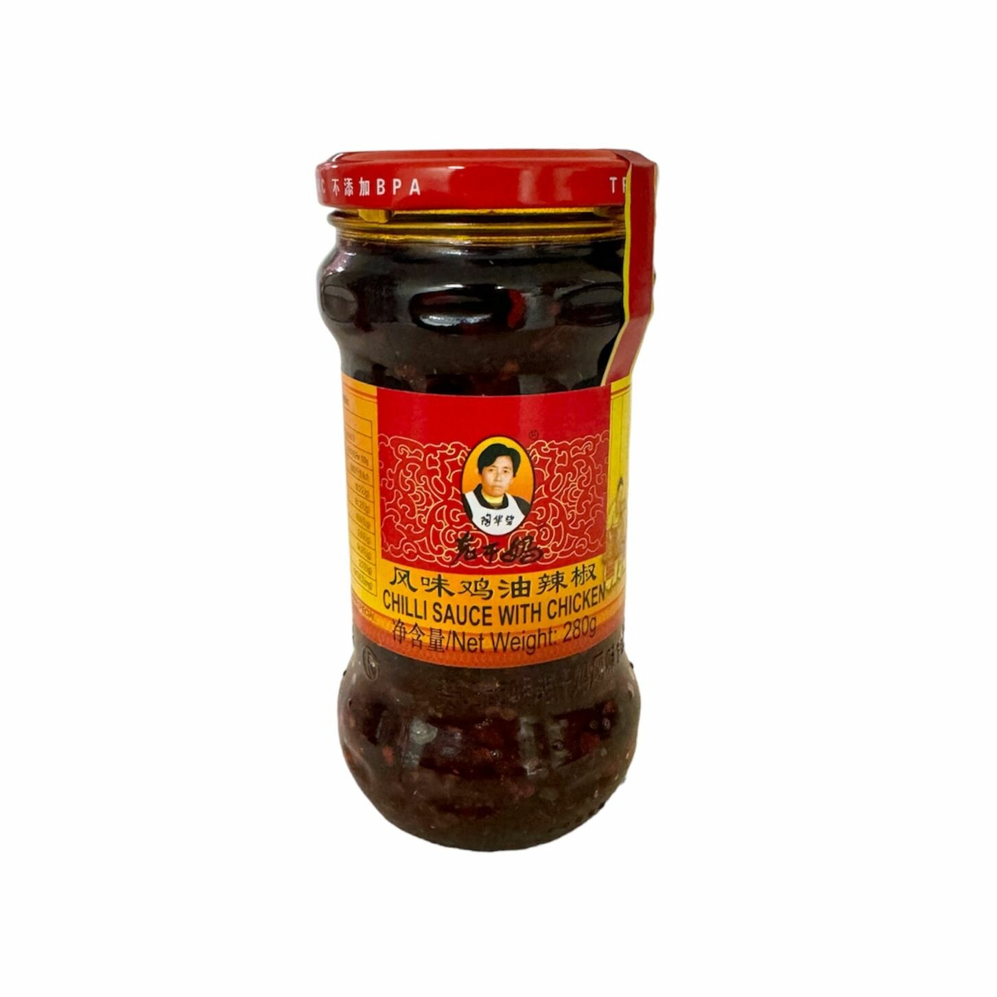 LAOGANMA Соус с перцем чили и курицей 280 гр