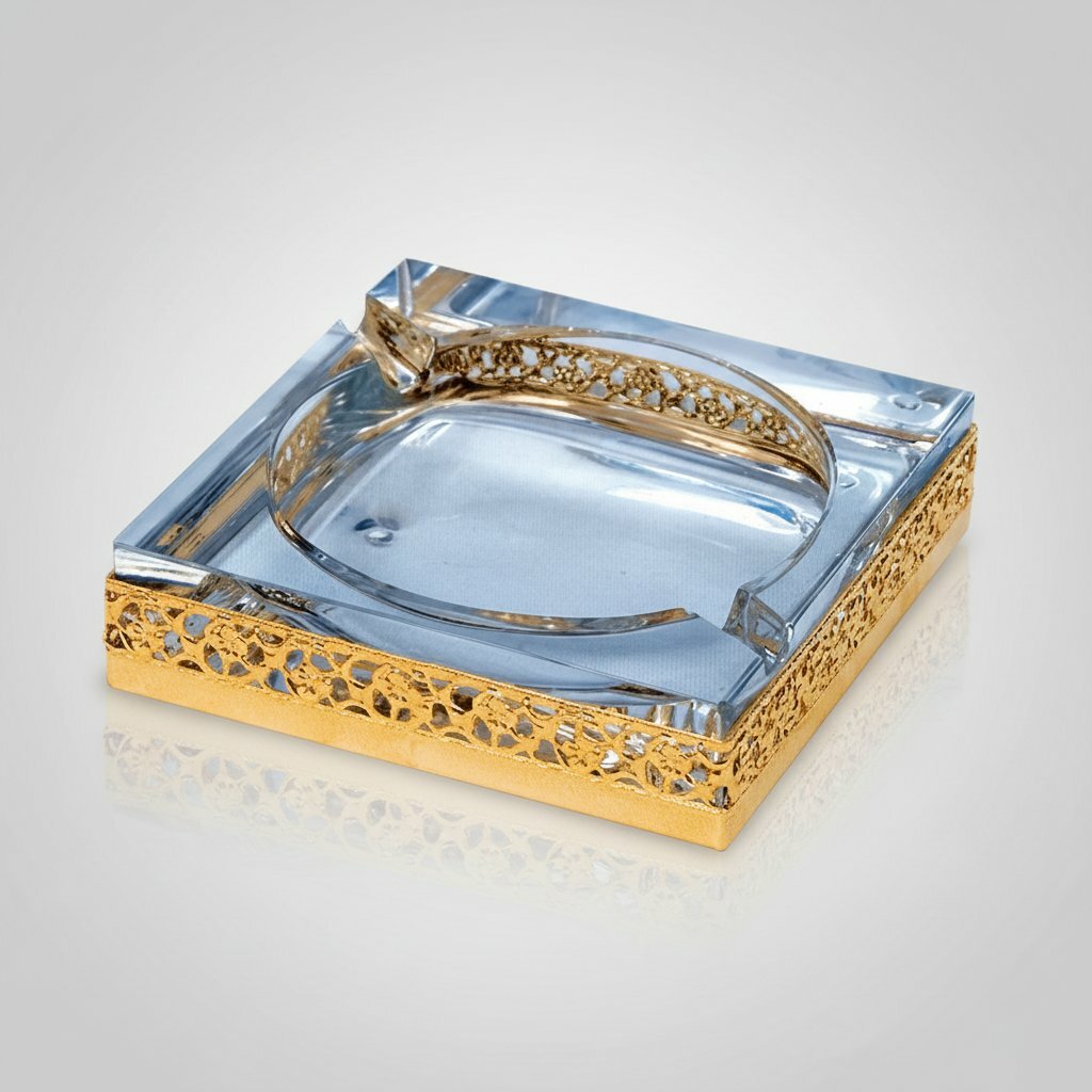Пепельница AR-3164 Crystal Temptations США Металл, кристалл