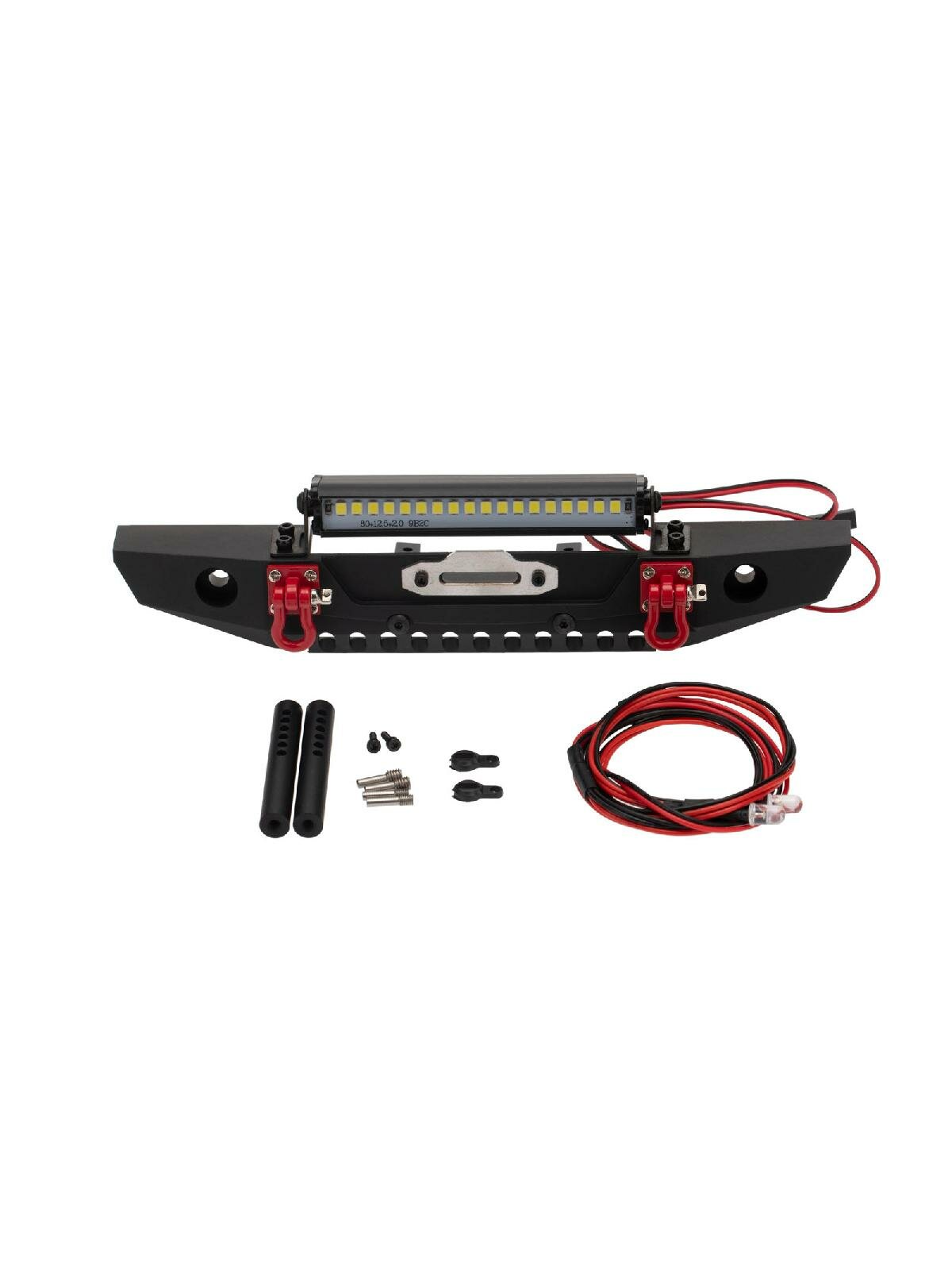 1/10 Имитация взбирающегося переднего бампера автомобиля со светом