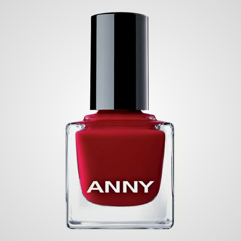 Лак для ногтей тон 85 Натуральный красный ANNY Nail Polish 85 Only Red Лак для ногтей 15 мл