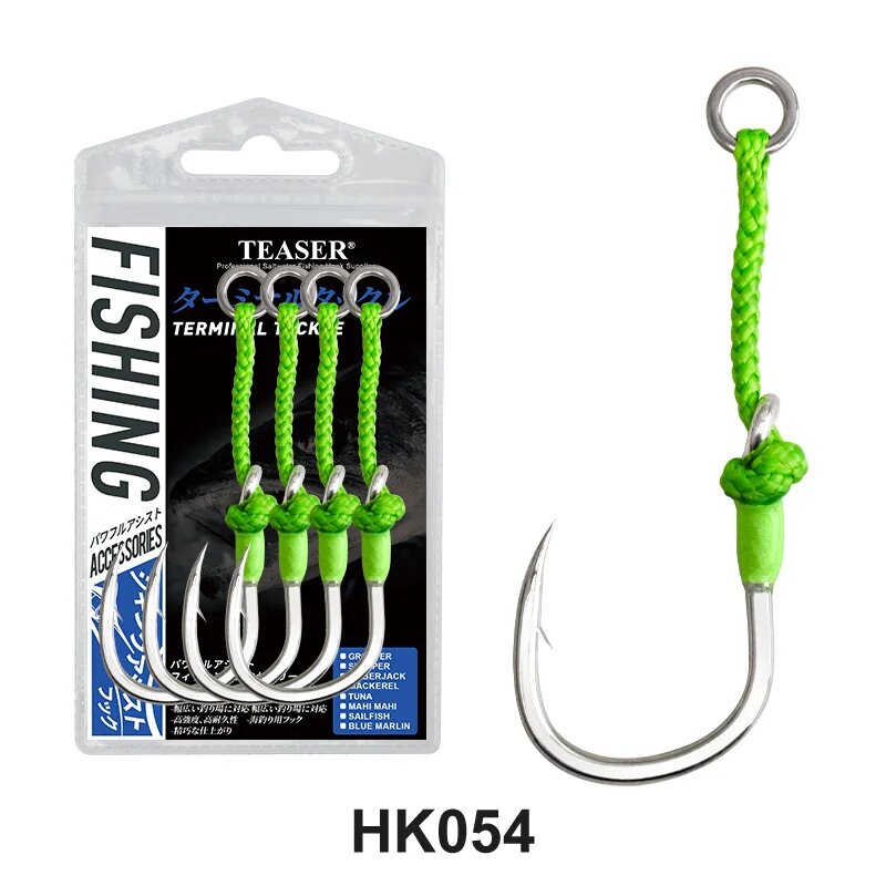 OBSESSION HK054 Крючки для морской рыбалки 6-0