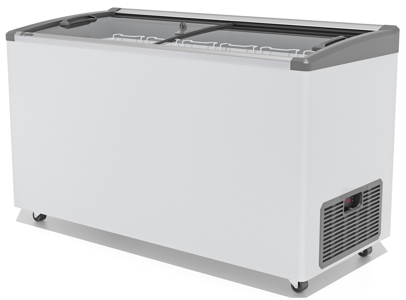 Морозильный ларь Gellar FG 500 E A 450 л, серый