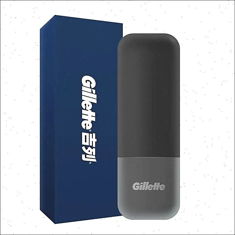 Портативный футляр Gillette для бритвы, магнитный защитный чехол