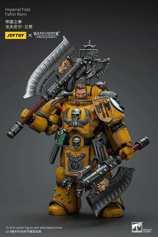Фигурка JOYTOY Warhammer The Horus Heresy Imperial Fists Fafnir Rann / фигурка Joy Toy Имперские Кулаки Фафнир Ранн